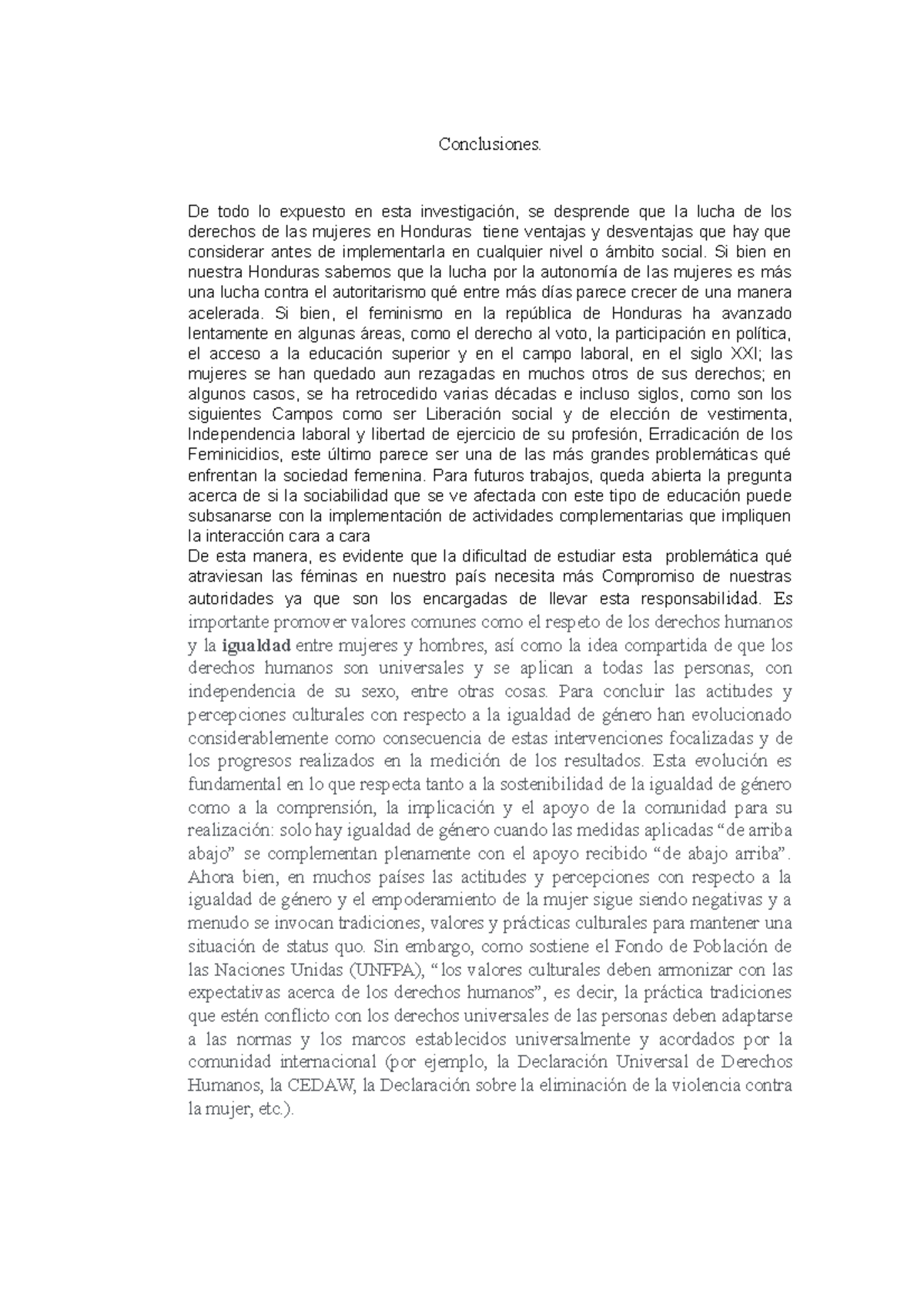 Conclusión - Conclusiones normas apa - Conclusiones. De todo lo ...