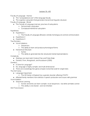 Speech Perception - notes - (Psych 351) © 2012-2022, Karin Stromswold ...