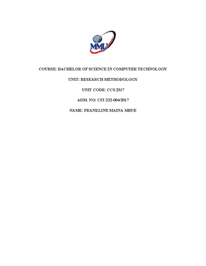 Practical exercise Access - 1 Microsoft Access Practical exercise ...