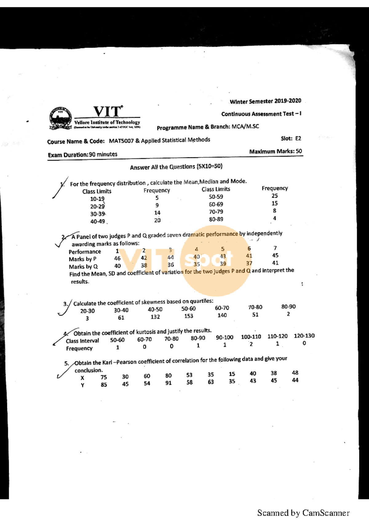 Cat1-2 - best - Database management systems - Scanned by CamScanner - Studocu