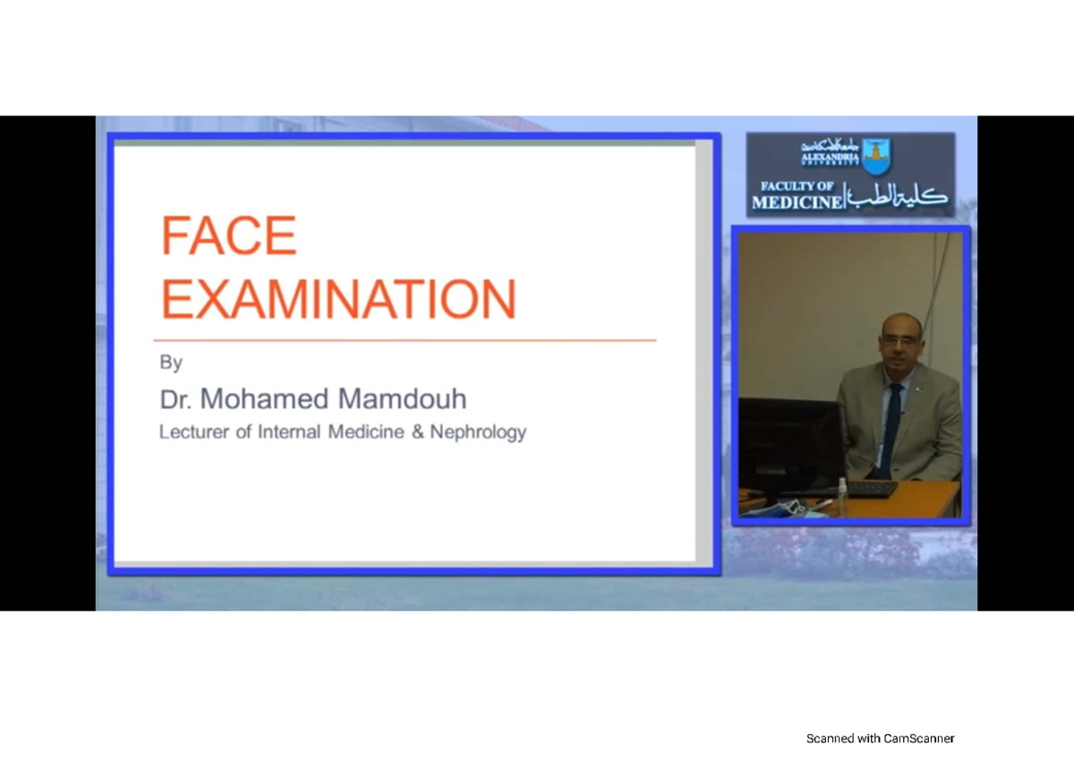 General 1 - Internal medicine - FE FACULTY MEDIC FACE EXAMINATION Dr ...