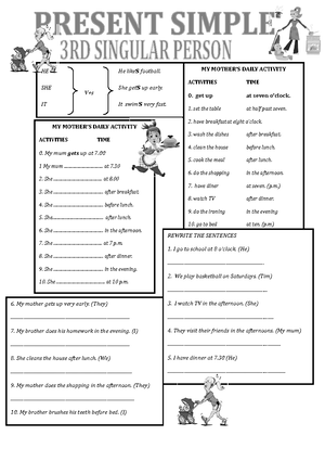 Adverbs of frequency 01 - (exercises) Complete the chart with the ...