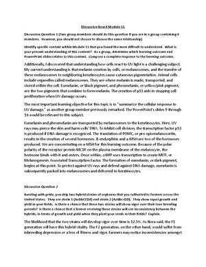 Module 3 Learning Outcomes - Module 3 – Extensions of Mendelian ...