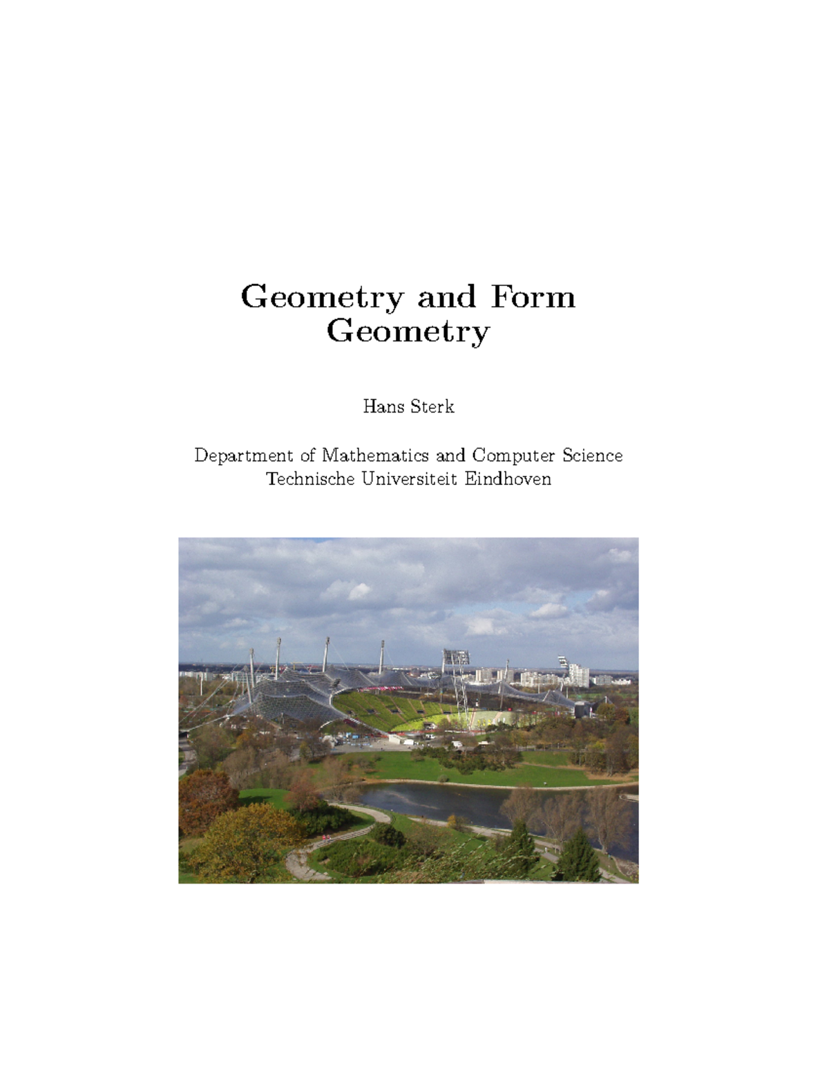 E-transvorm 23-24 - lecture notes - Geometry and Form Geometry Hans ...