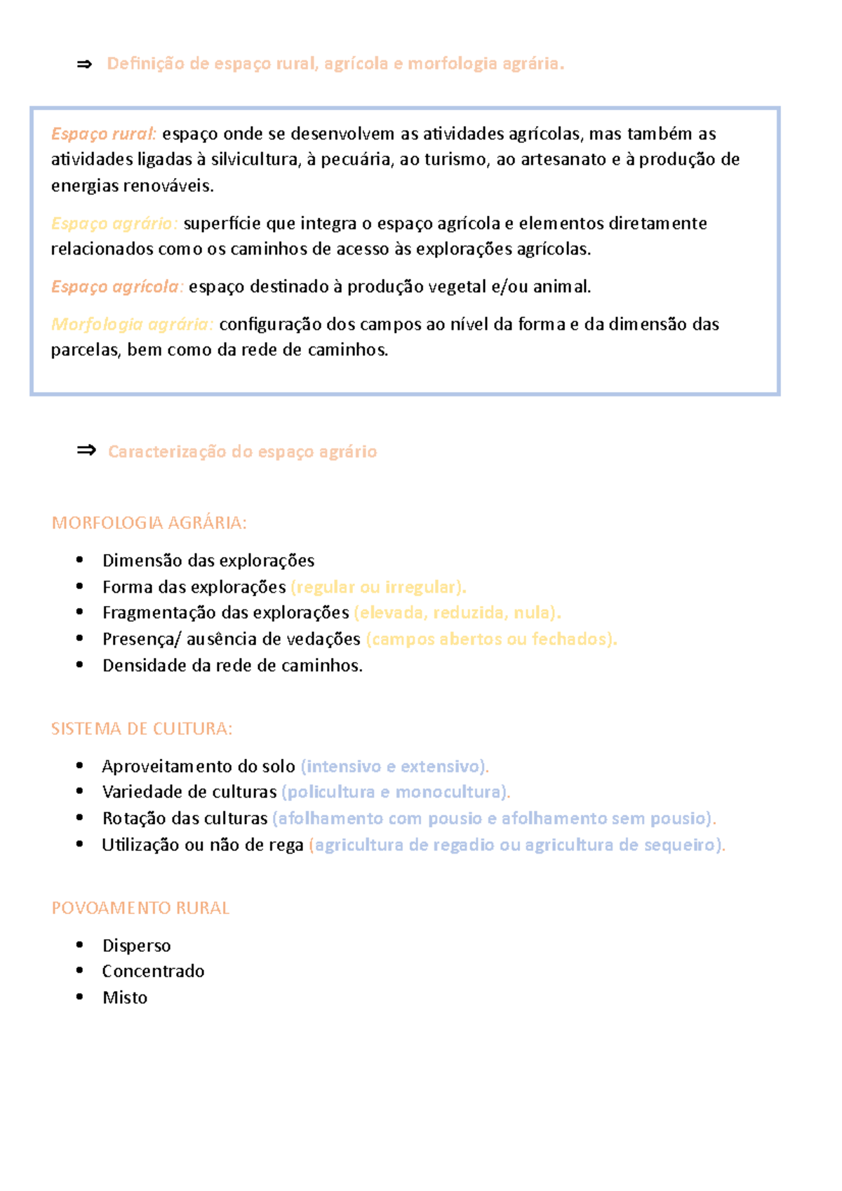 Áreas rurais - Jhjhjyj - Definição de espaço rural, agrícola e ...