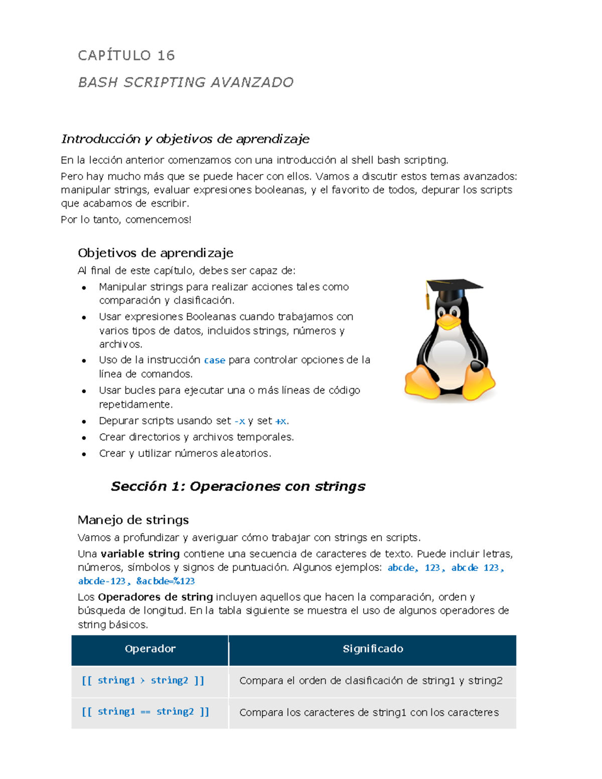 Capitulo 16 Bash Scripting Avanzado CapÍtulo 16 Bash Scripting Avanzado Introducción Y 0754