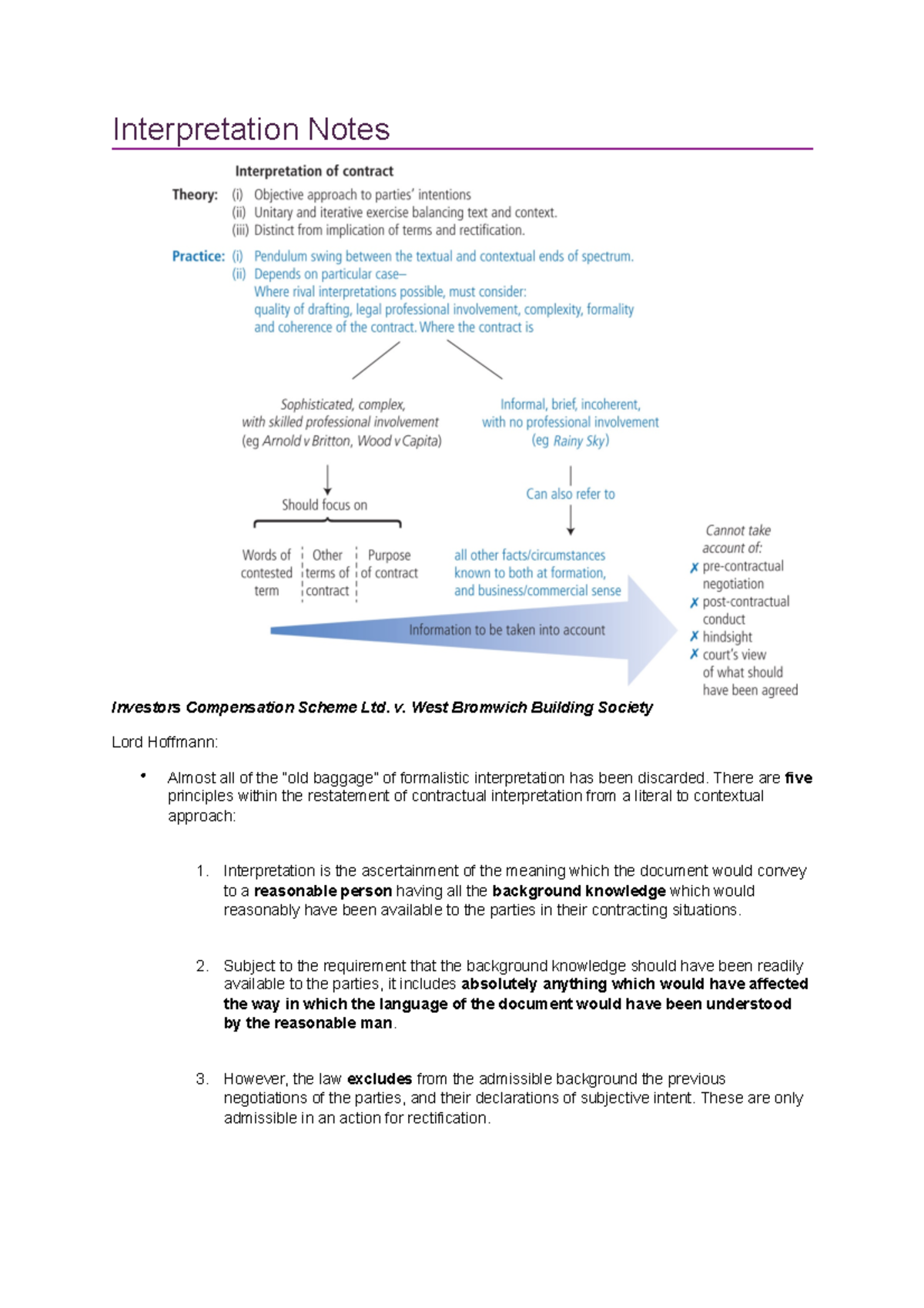 Interpretation Notes - N/A - Interpretation Notes Investors ...