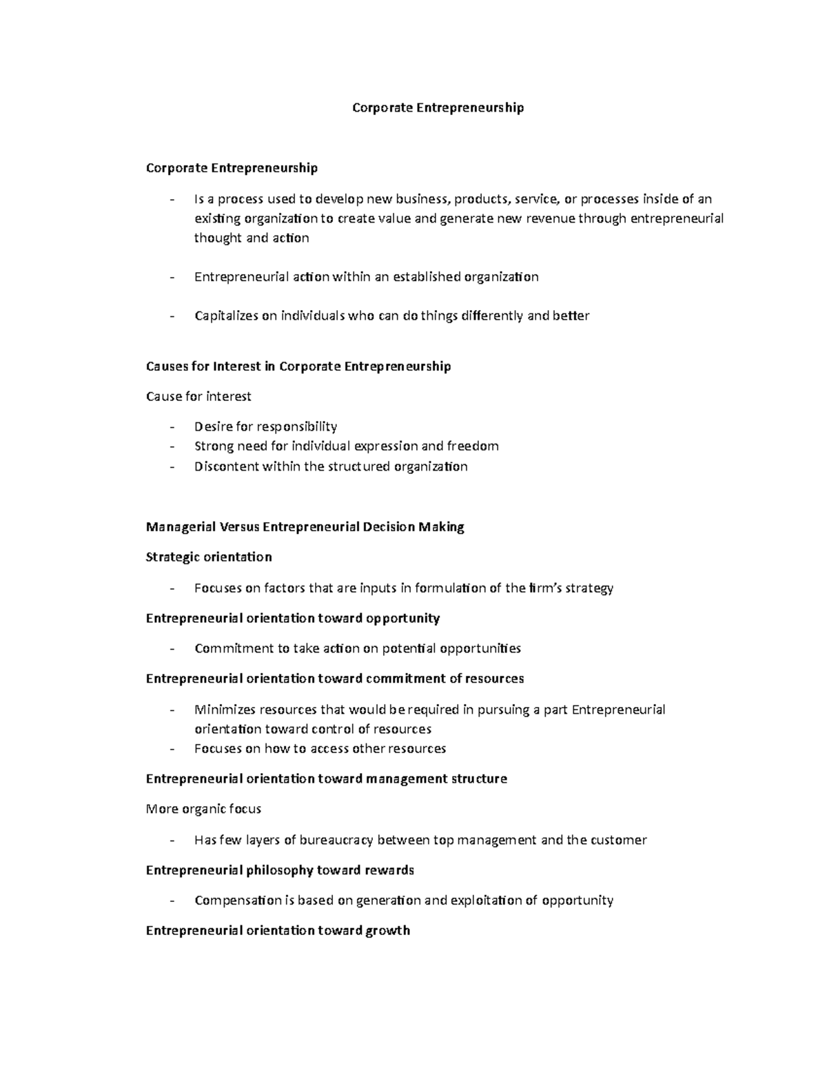 Corporate Entrep - Corporate Entrepreneurship Corporate ...