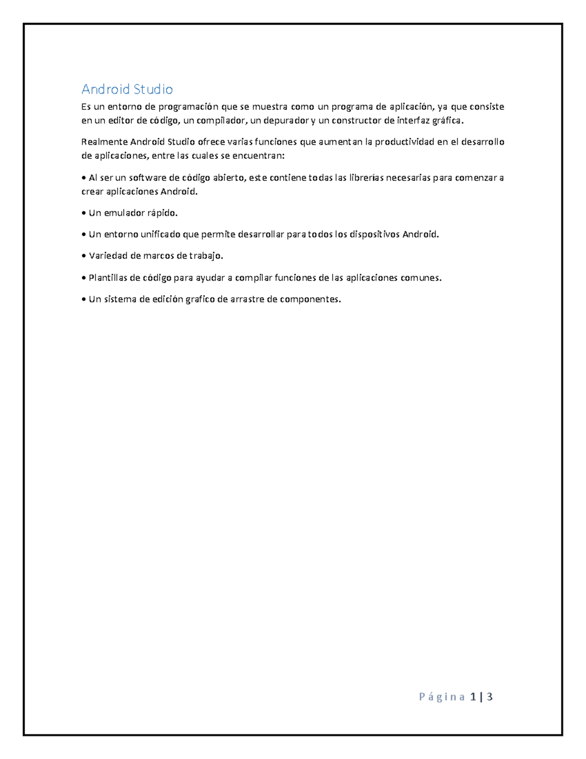 Android Studio vs Visual Code - Aplicaciones Móviles - UANL - Studocu