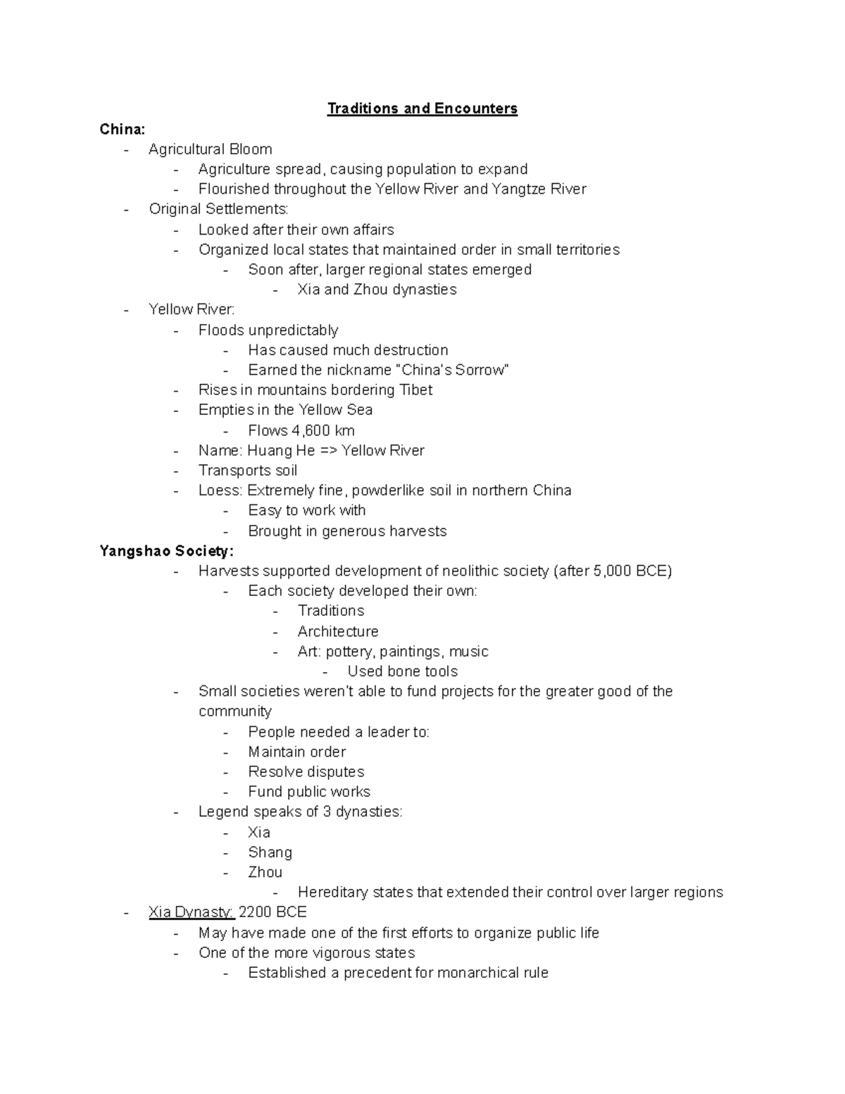 Traditions and Encounters by Bently - Traditions and Encounters China ...