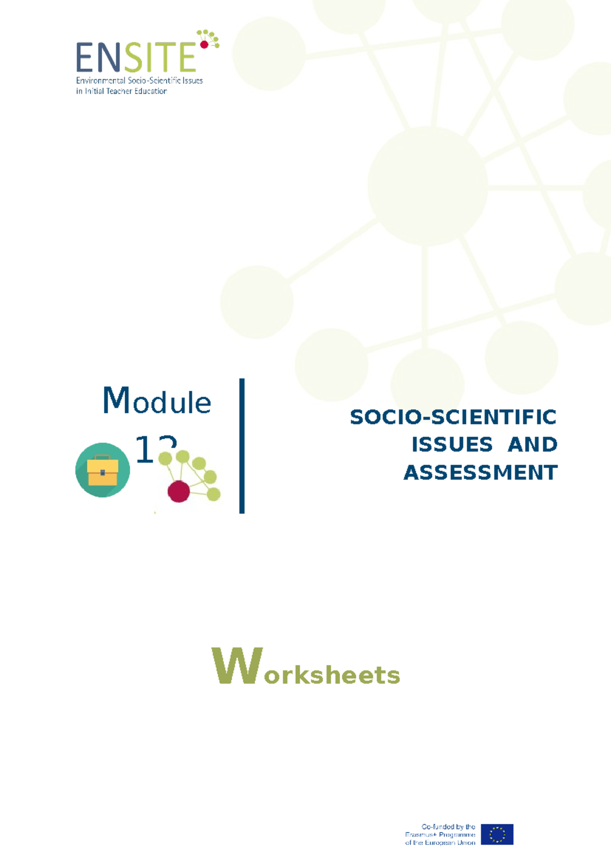 Worksheet Socio-scientific-issues-and-Assessment Module 12 - Worksheets ...