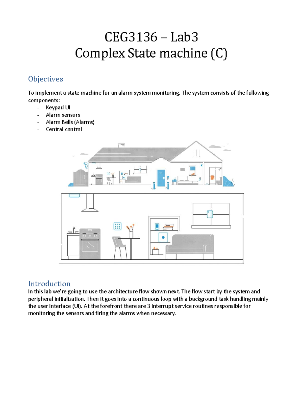 Lab 3 - lab 3 - CEG3136 – Lab Complex State machine (C) Objectives To implement a state machine ...
