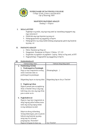 Chenny FS1EP4 - Practice answer for fs1 - Name: Chenny Quiño Betaizar ...