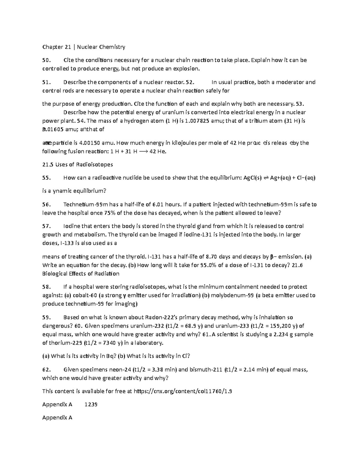 Document (46) - chemistry notes for course content - Chapter 21 ...