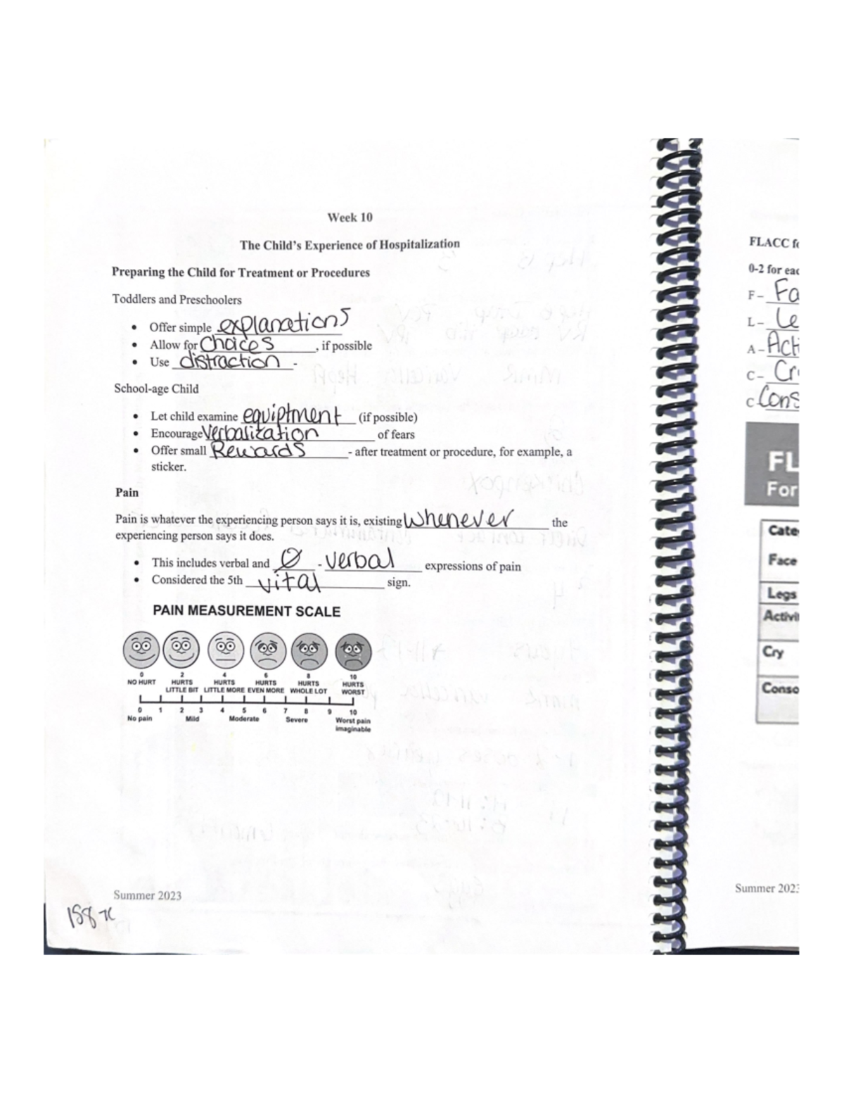 166 Week 10 - n/a - NUR 166 - Studocu