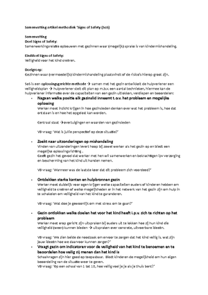 Schematisch overzicht van alle methoden - Methode Doelgroep Doelen ...