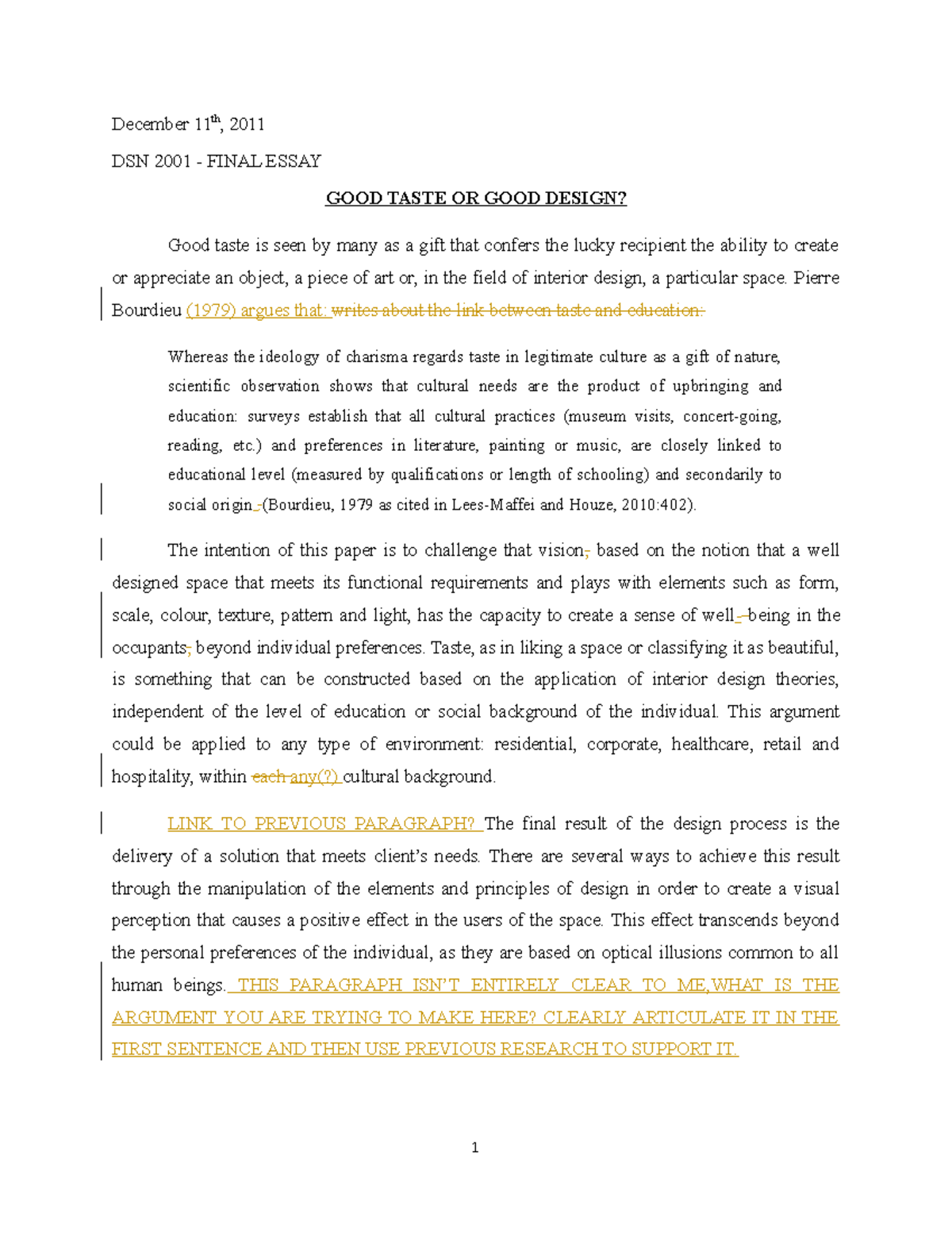 Student Final Paper Example - December 11th, 2011 DSN 2001 - FINAL ...