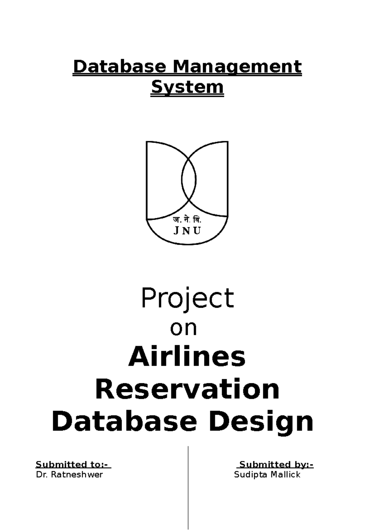 Database Management System Project On Ai Database Management System