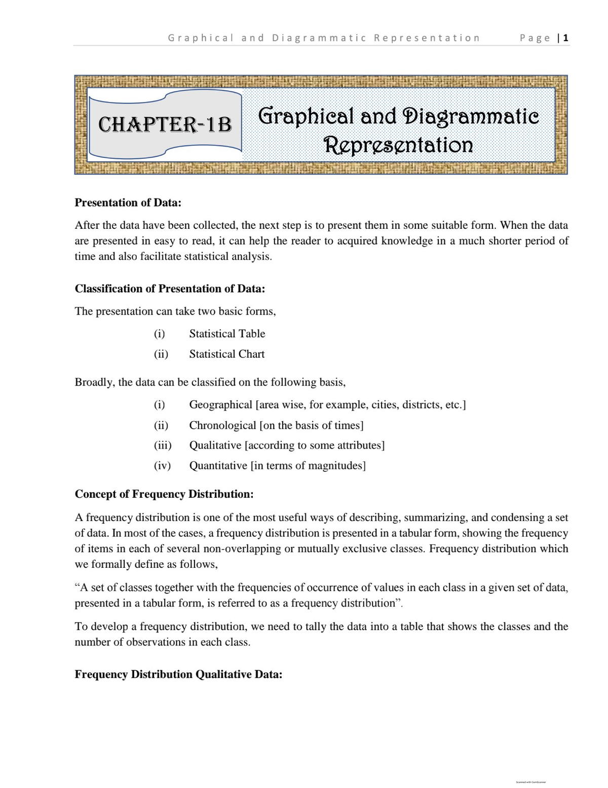 2.Graphical and digrammatic representation - Mathematics-II: Calculus ...