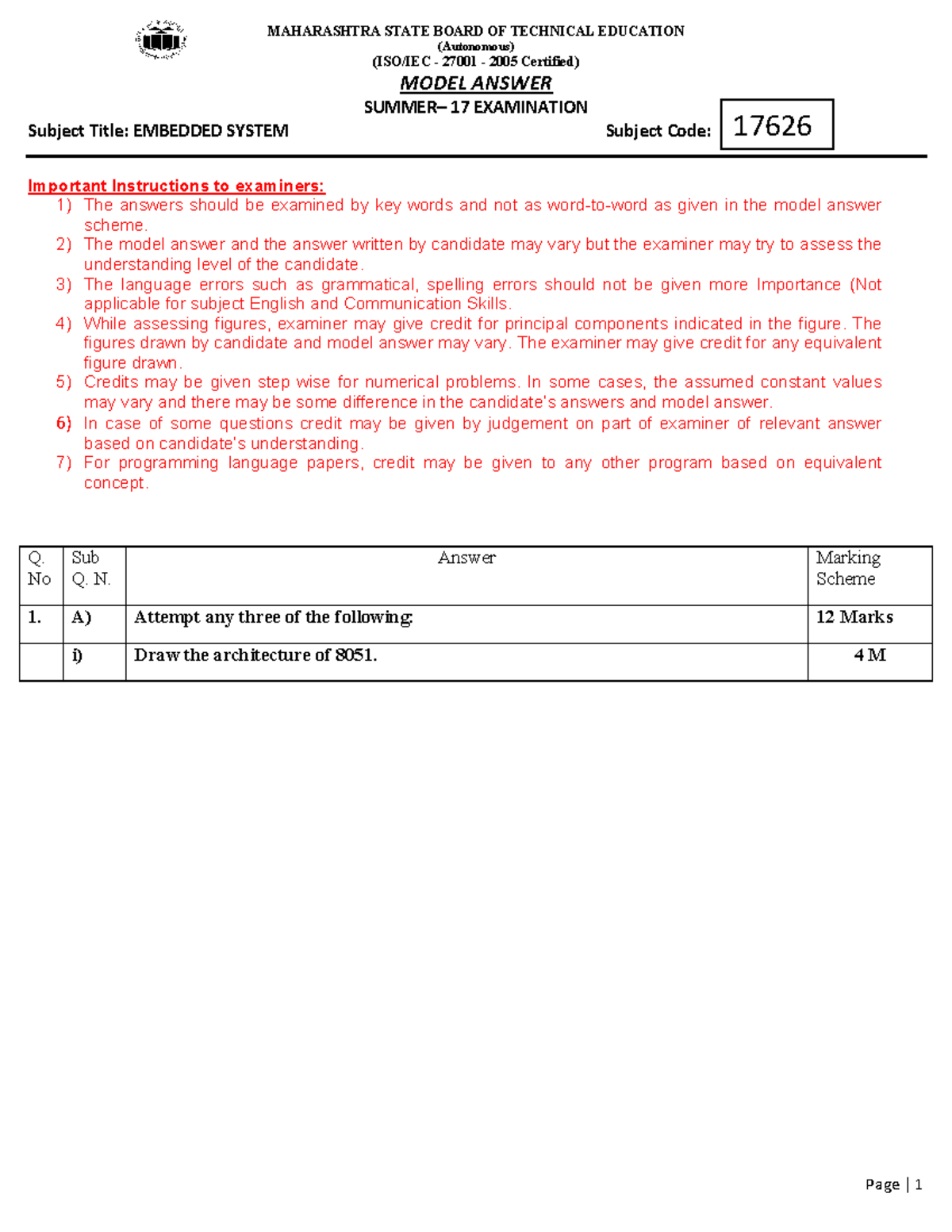 6th-sem-embedded-system-computer-answer-paper-summer-2017 - (Autonomous ...