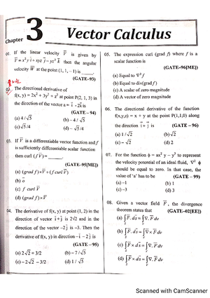 Engineering Mathematics Test 1 (Model) - Name ...