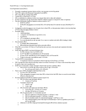 1. General Radiation Protection and Sources of Ionizing Radiation ...