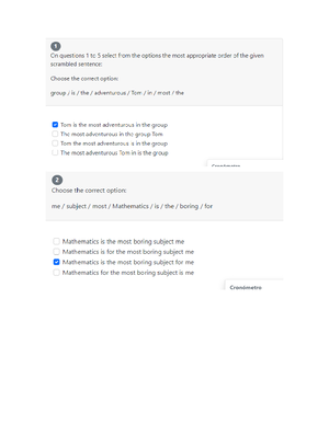 Cuestionario. GA2-240202501-AA1-EV01 ingles - tecnologo en analisis y ...