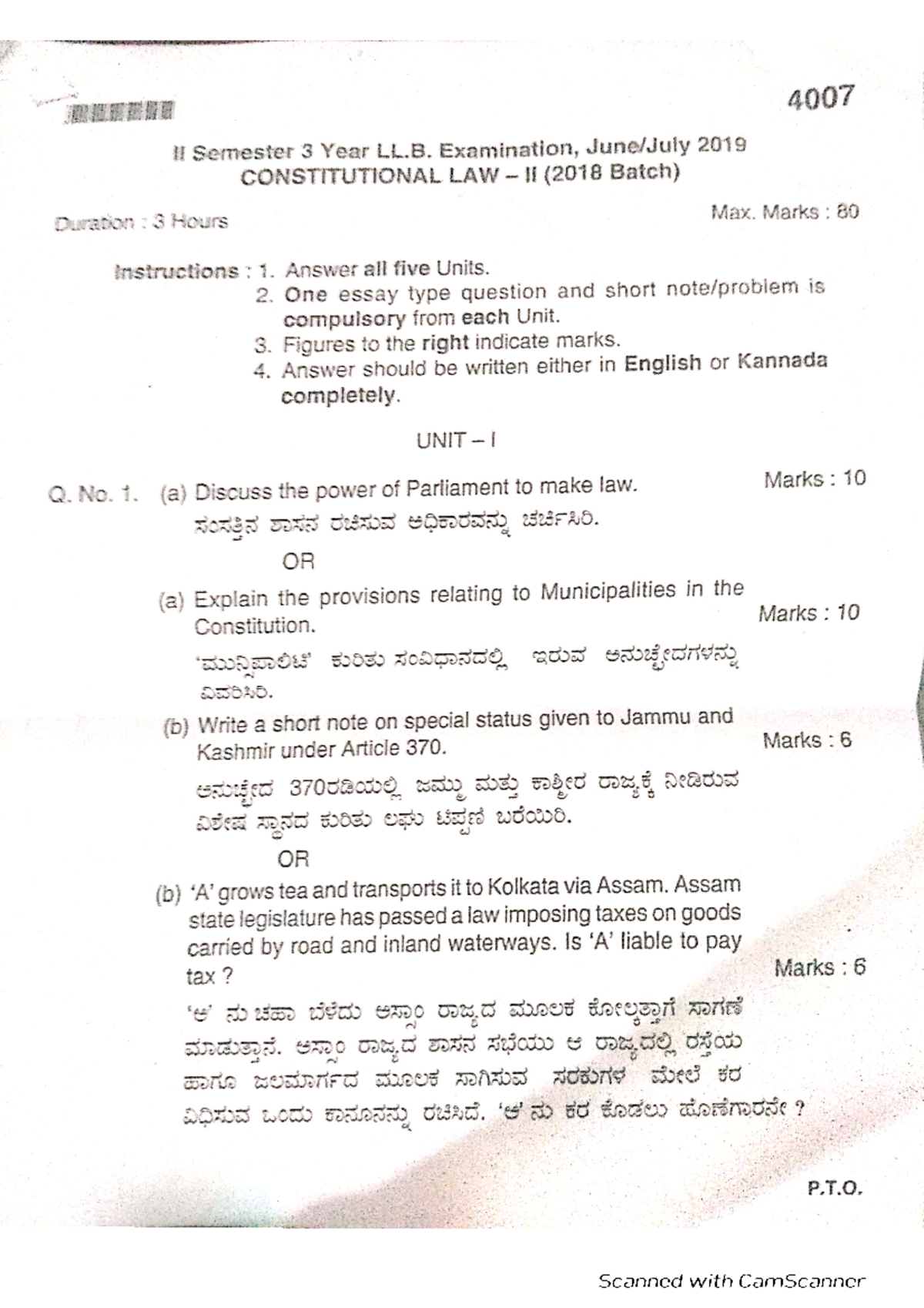 Constitution 2 - Constitutional Law - Studocu