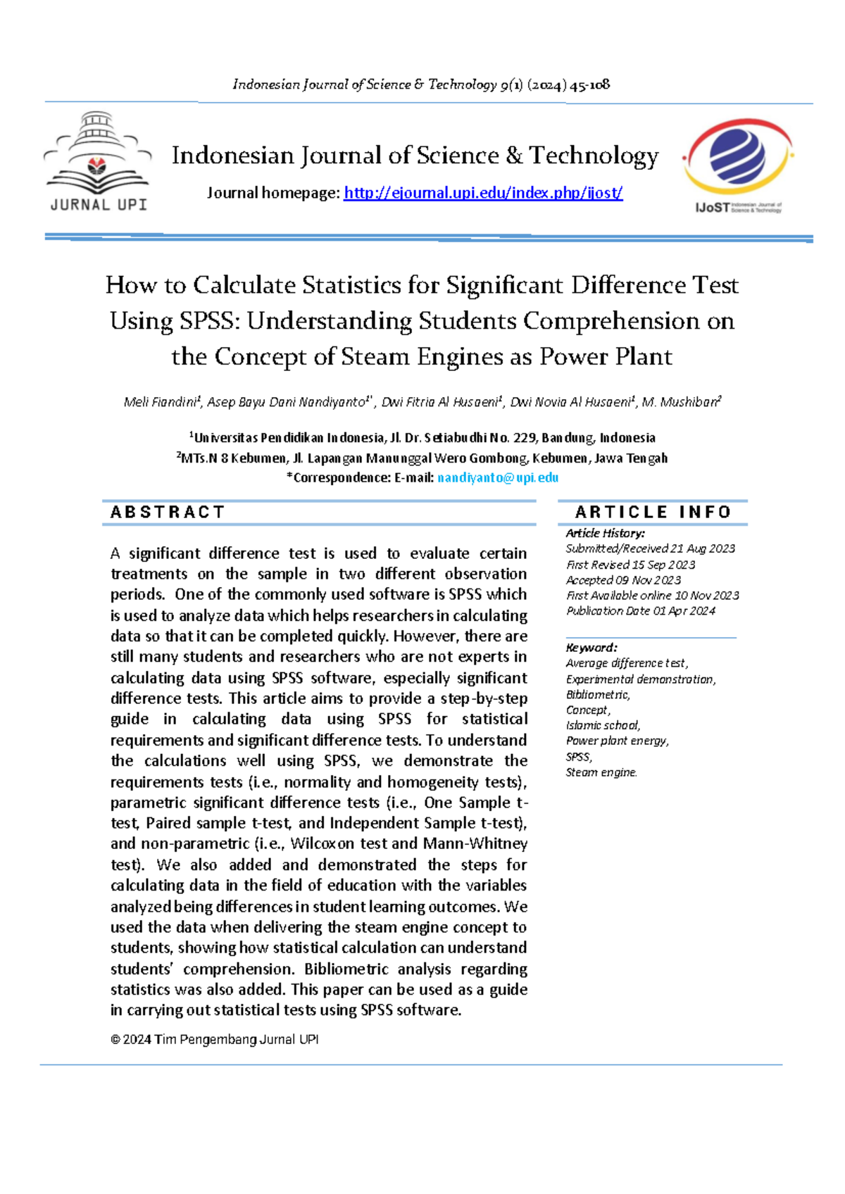 64035 145258 2 PB - 45 How to Calculate Statistics for Significant ...