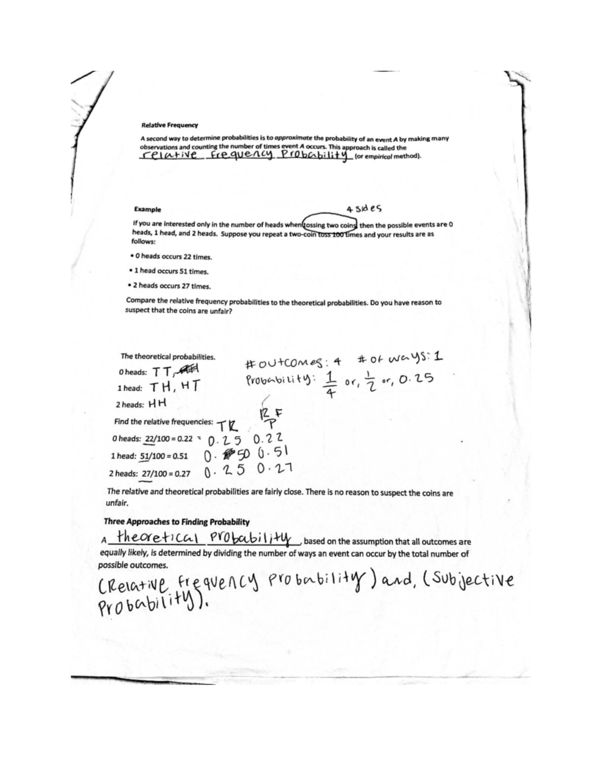 FOP3 - Fundamentals of Probability - MATH 1001 - Studocu