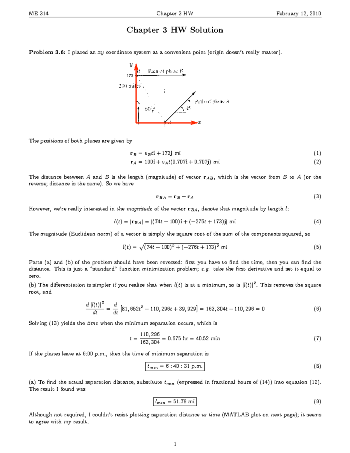 Chapter 3 - es un documento de notas de la clase - Chapter 3 HW ...