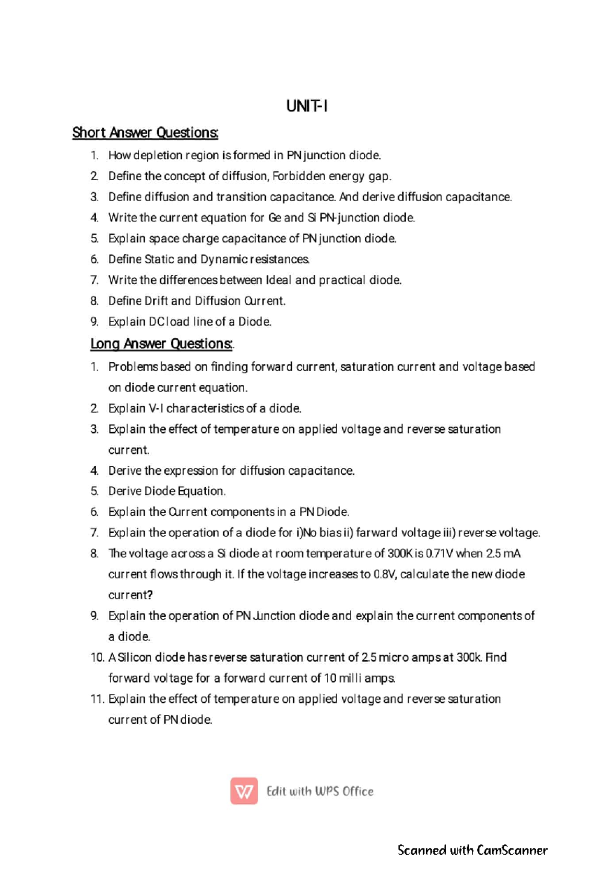SCDC important Q - Hhhhh - Computer Science - JNTU - Studocu
