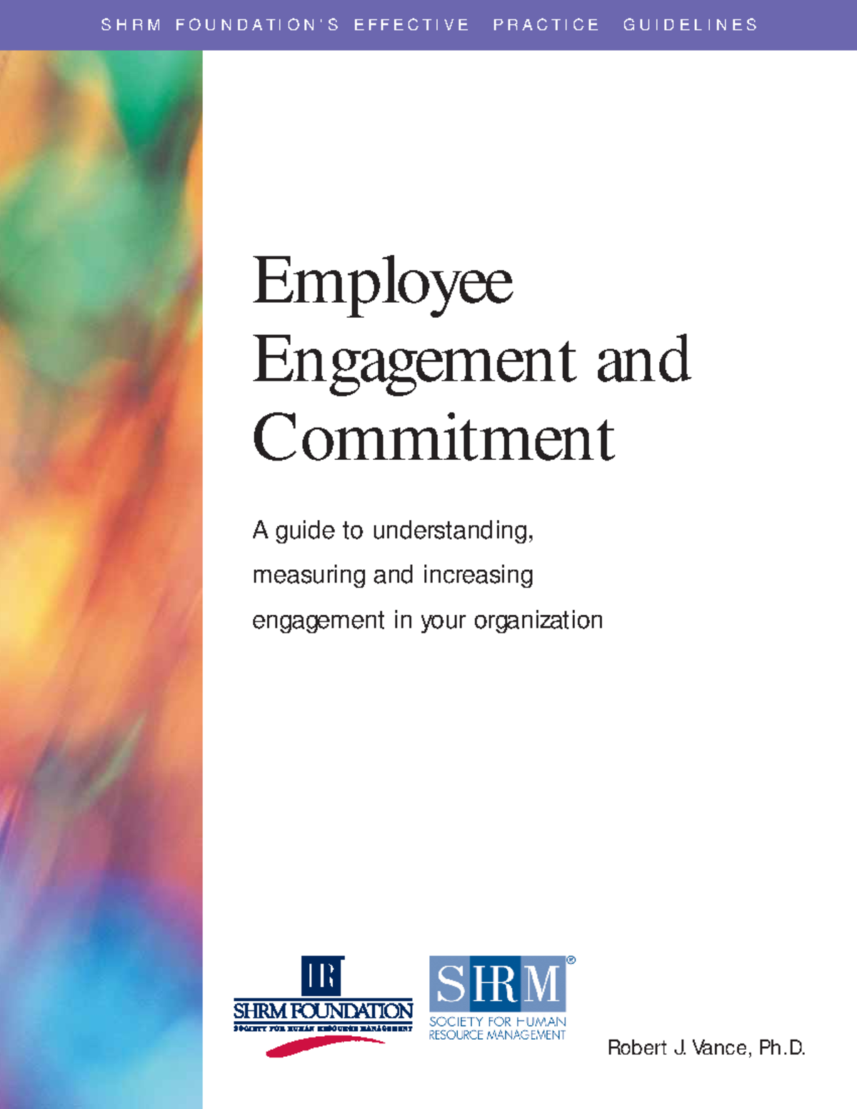 Employee Engagement and Commitment A Guide to Understanding, Measuring ...