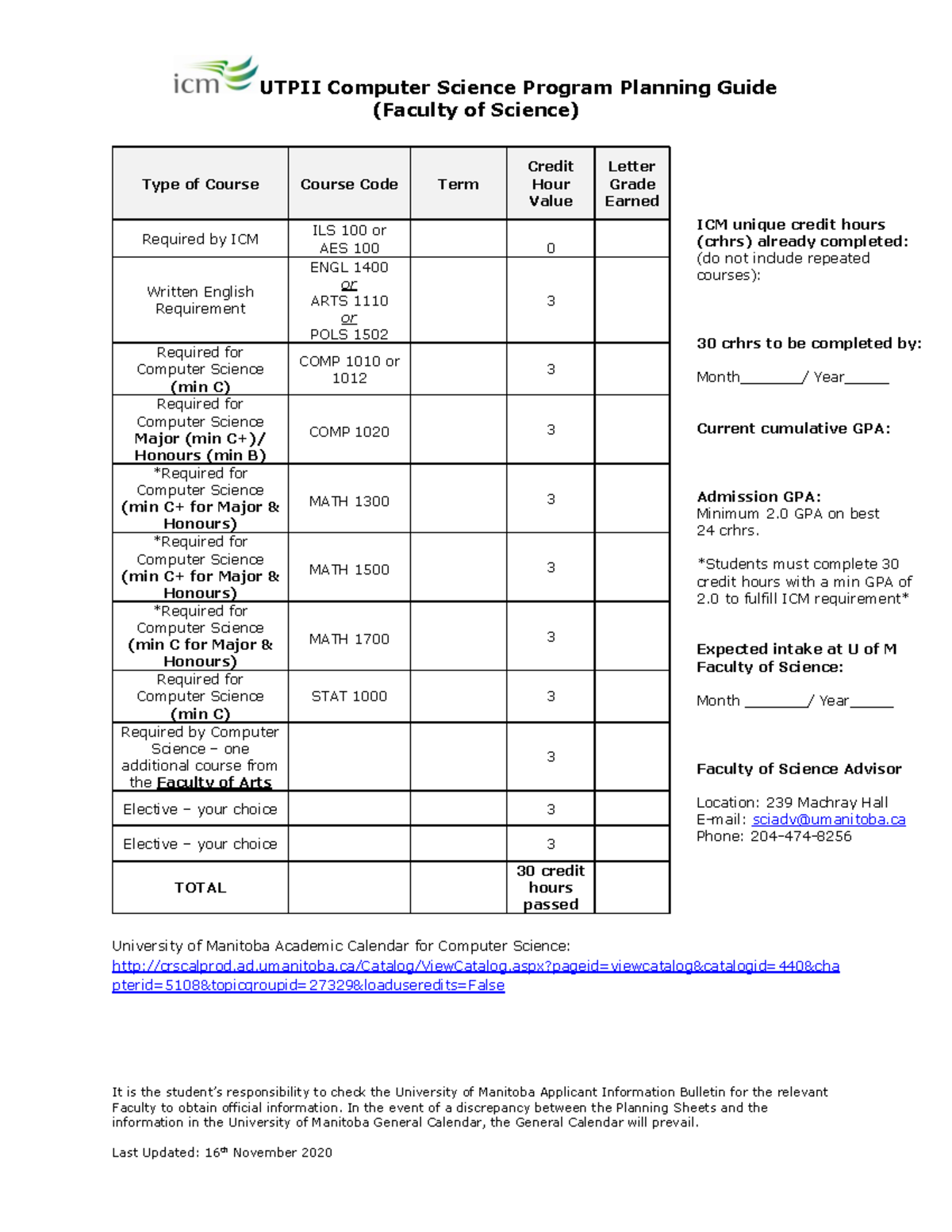 UTP II Science Program Planning Guide (Computer Science) (13) - UTPII ...