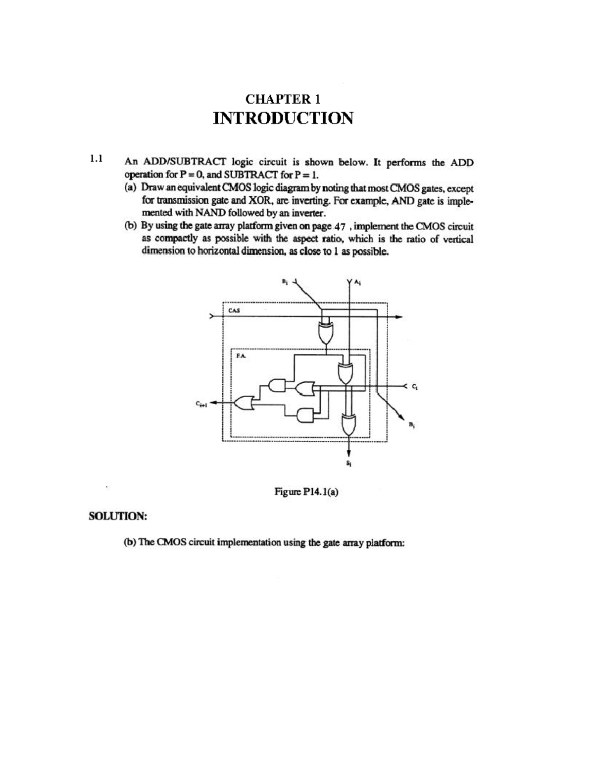 Pdfcoffee - Cmos digital integrated circuit by Kang - CHAPTER 1 INTRODUCTION 1 An logic circuit ...