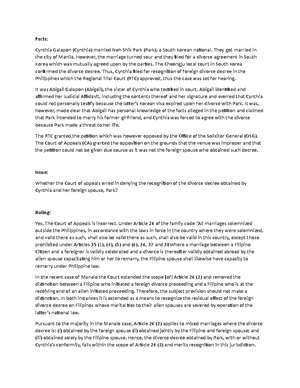 Sample of Reply to Respondent's Position Paper - Republic of the ...