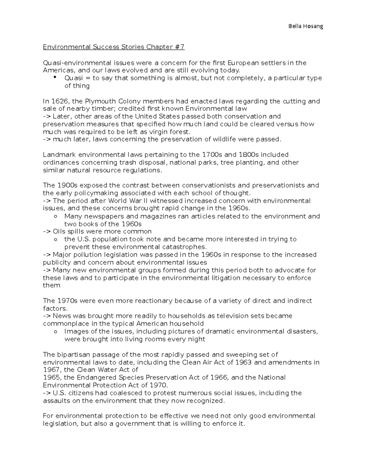 Discussion Points 3:2 - Bella Hosang Environmental Success Stories ...