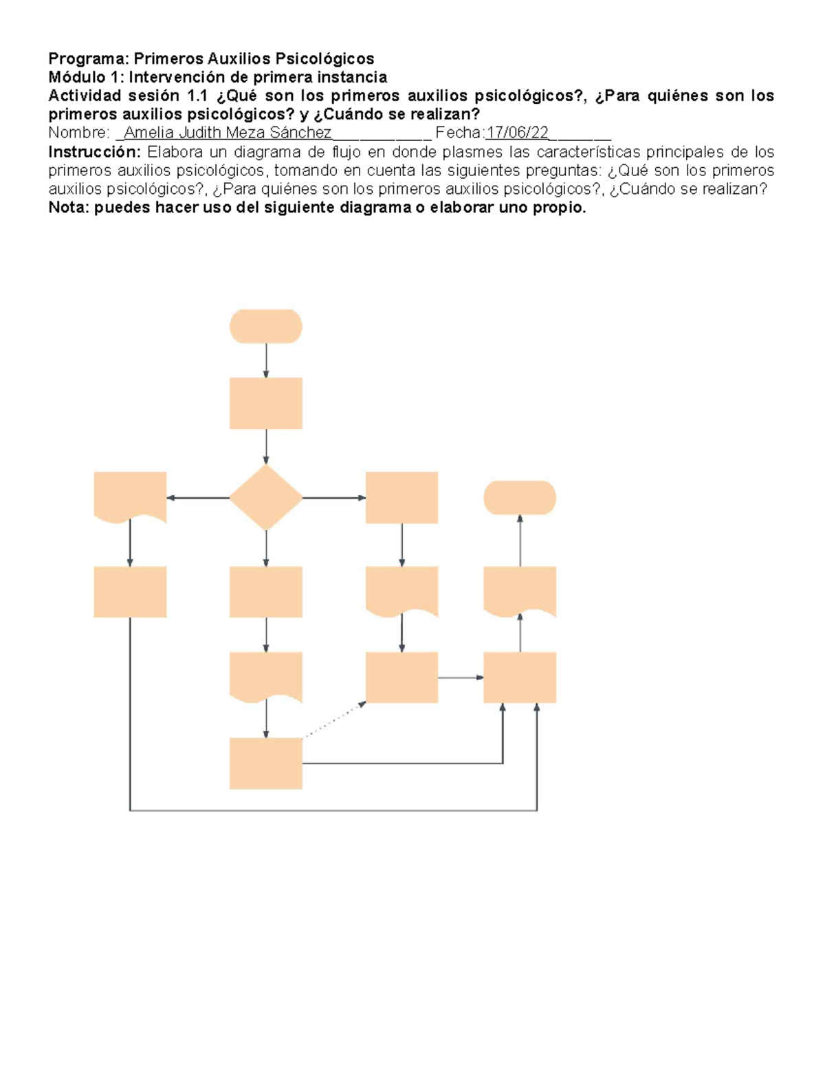 PAP ACT 1.1 Amelia MEZA - etica - Programa: Primeros Auxilios ...