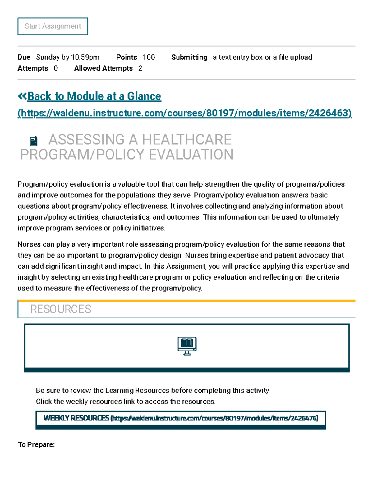 Week 10 Assignment - week10 - Due Sunday by 10:59pm Points 100 ...