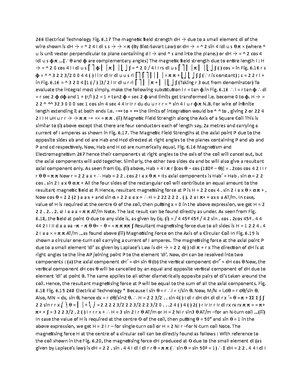 50 - asdasf - 266 Electrical Technology Fig. 6 The magnetic field ...