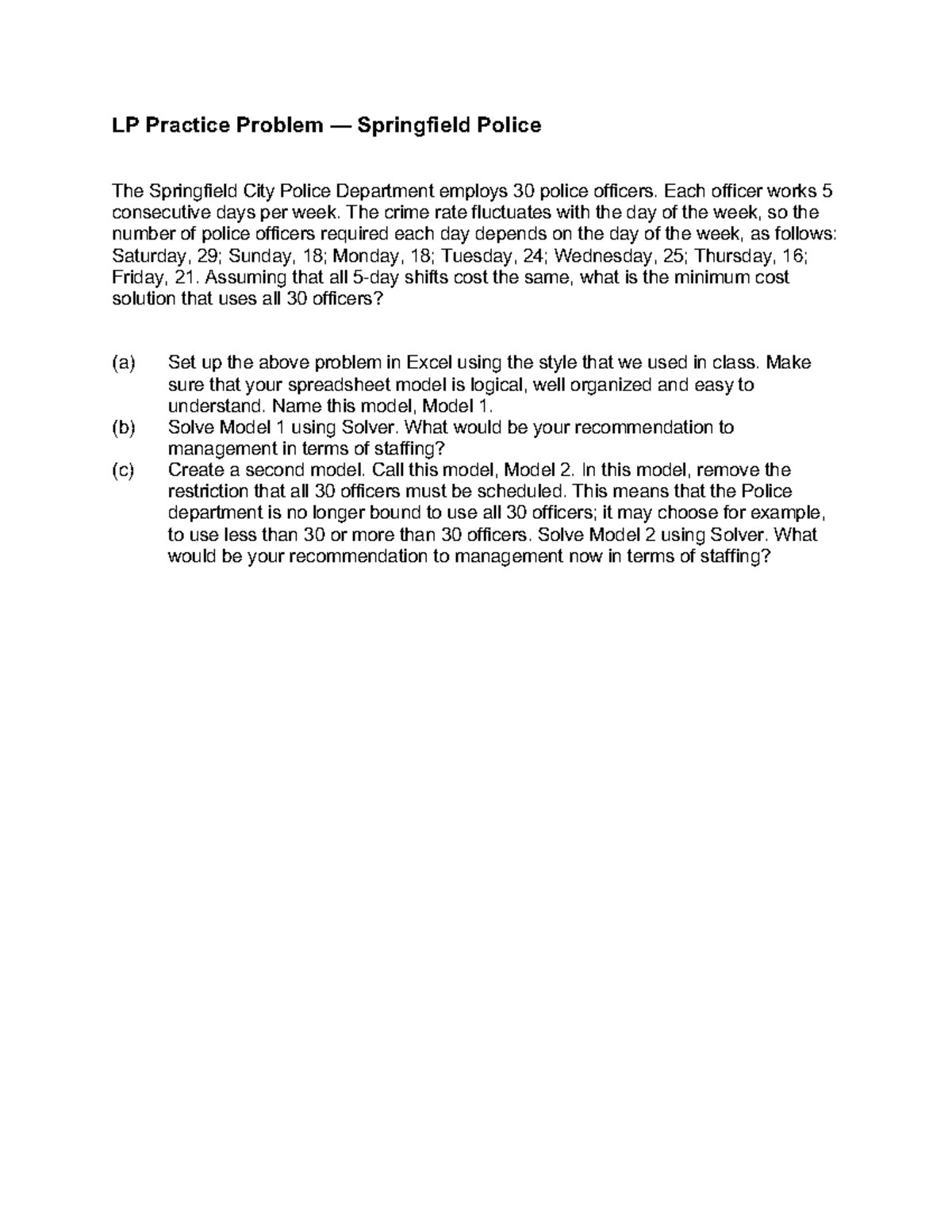 Springfield Police - A paragraph is defined as “a group of sentences or ...