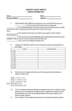 Stat+&+Prob+(Normal+Distribution) - Statistics and Probability NORMAL DISTRIBUTION Understanding ...