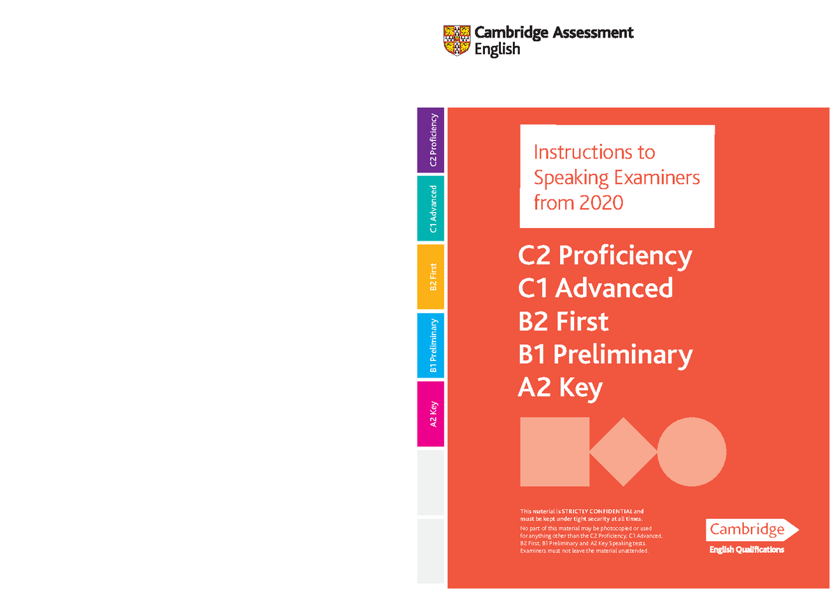 MS ISE 2020 V8withcovers - A2 Key C2 Proficiency C1 Advanced B2 First B1 Preliminary A2 Key This ...
