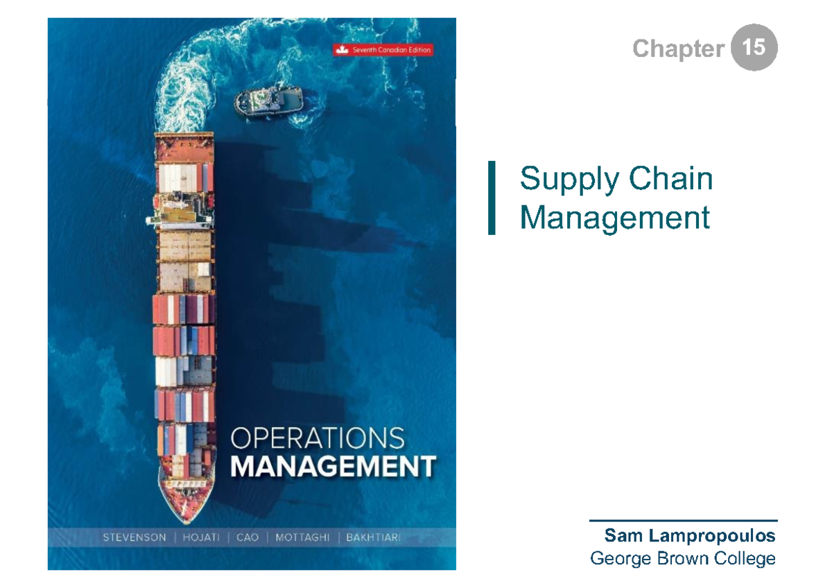 Stevenson 7ce PPT Ch15 - Notes - © 2021 McGraw-Hill Education Limited ...