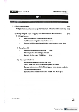 Assignment eko - soalan berkaitan permintaan dan penawaran pasaran - Diberi persamaan permintaan ...