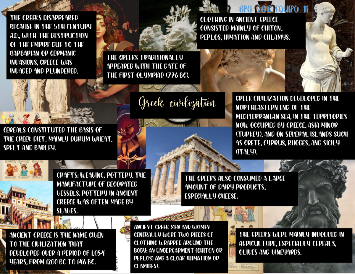 Evidencia 4 VCOI2 - The Greeks traditionally appeared with the date of ...