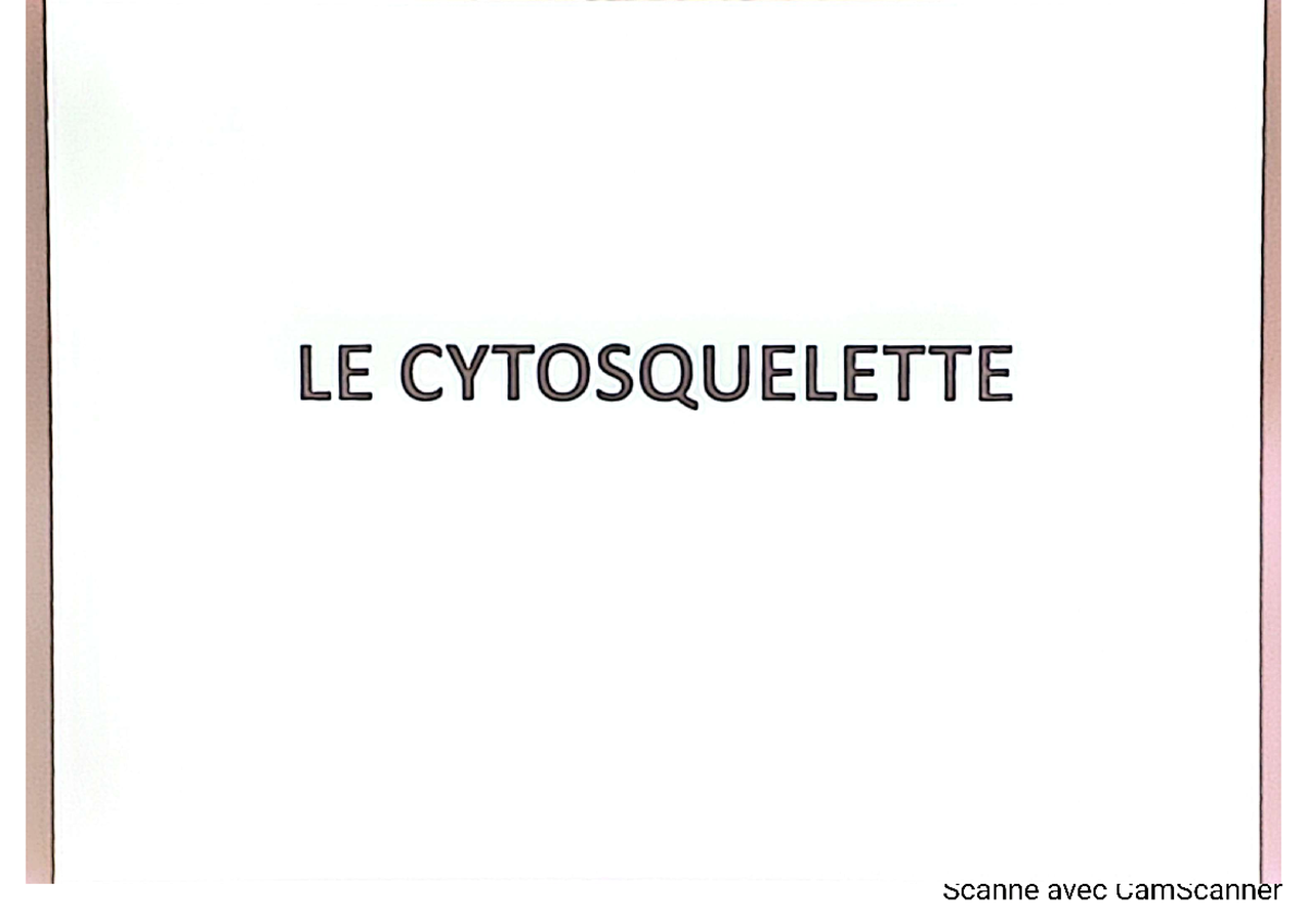 Le cytosquelette 17 octobre - LE CYTOSQUELETTE ocanne avec Lamocanner ...