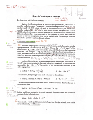 Tests - Practice questions for test - CHM 2046 - Studocu