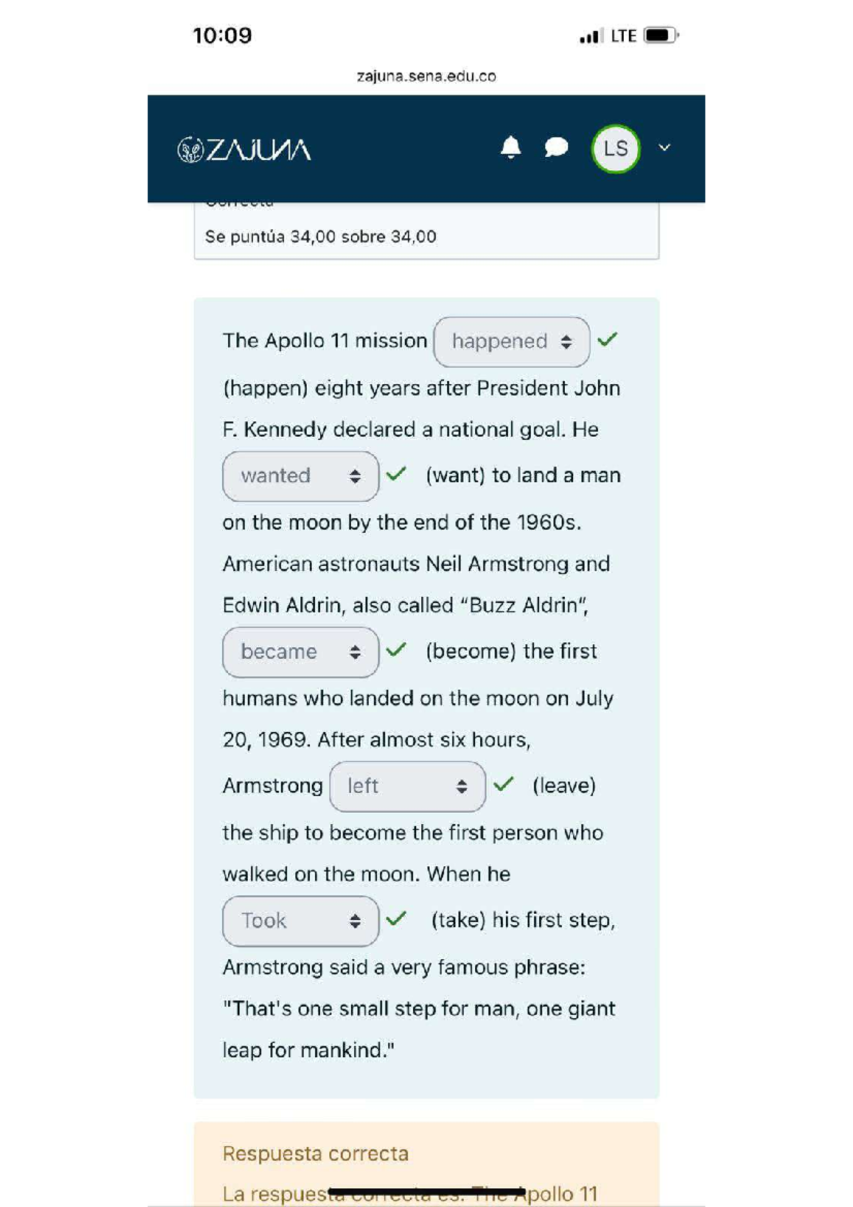 “Cuestionario”. ( Reading AND Listening). AA1-EV03 - English does work - level 1 - Studocu