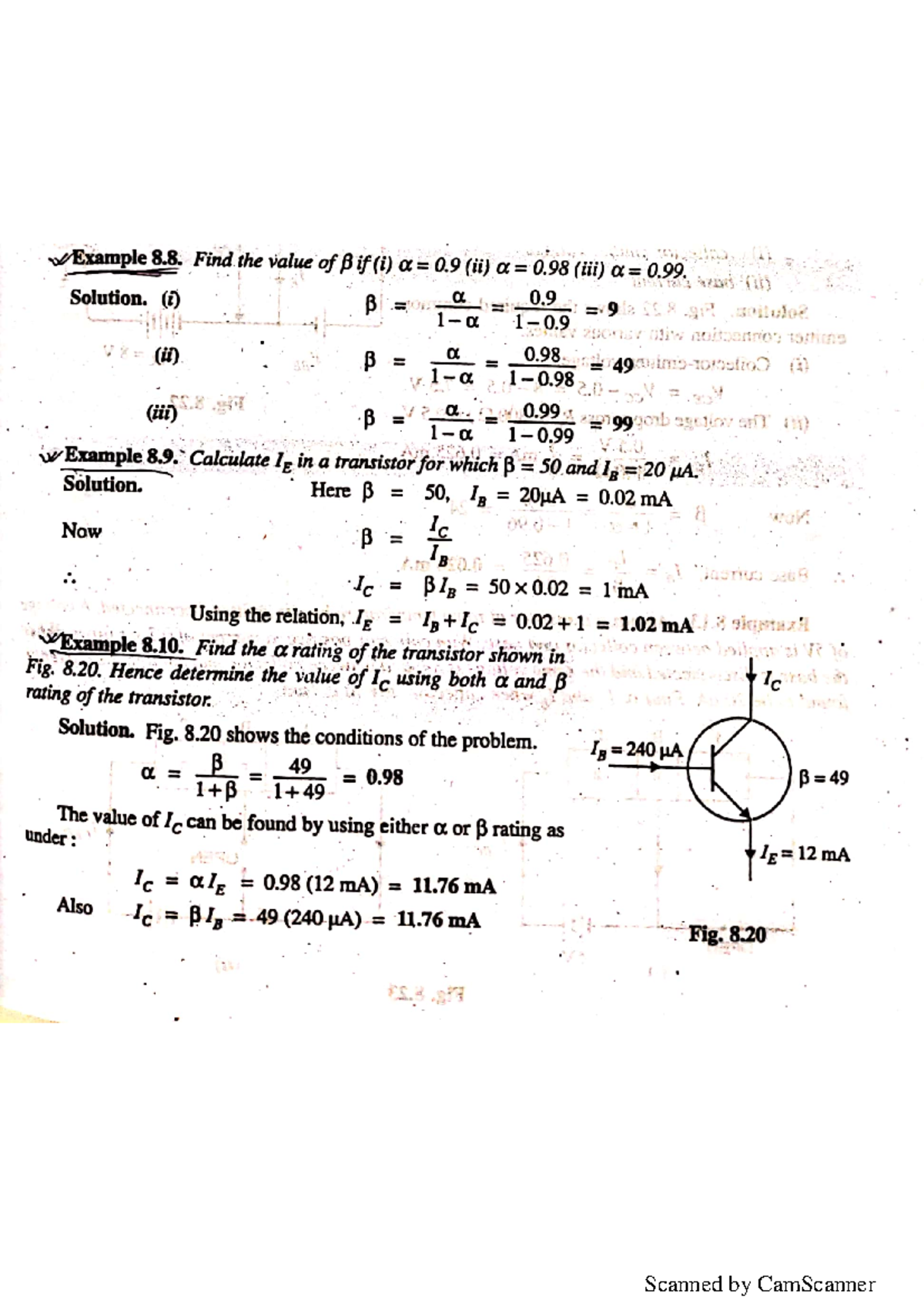 BJT MATH Problem WITH SOME Important Theory( Discussed IN Class ...
